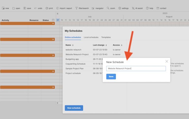 Ai Meets Project Management Let Toms Planner Generate A Project Schedule For You Tactical